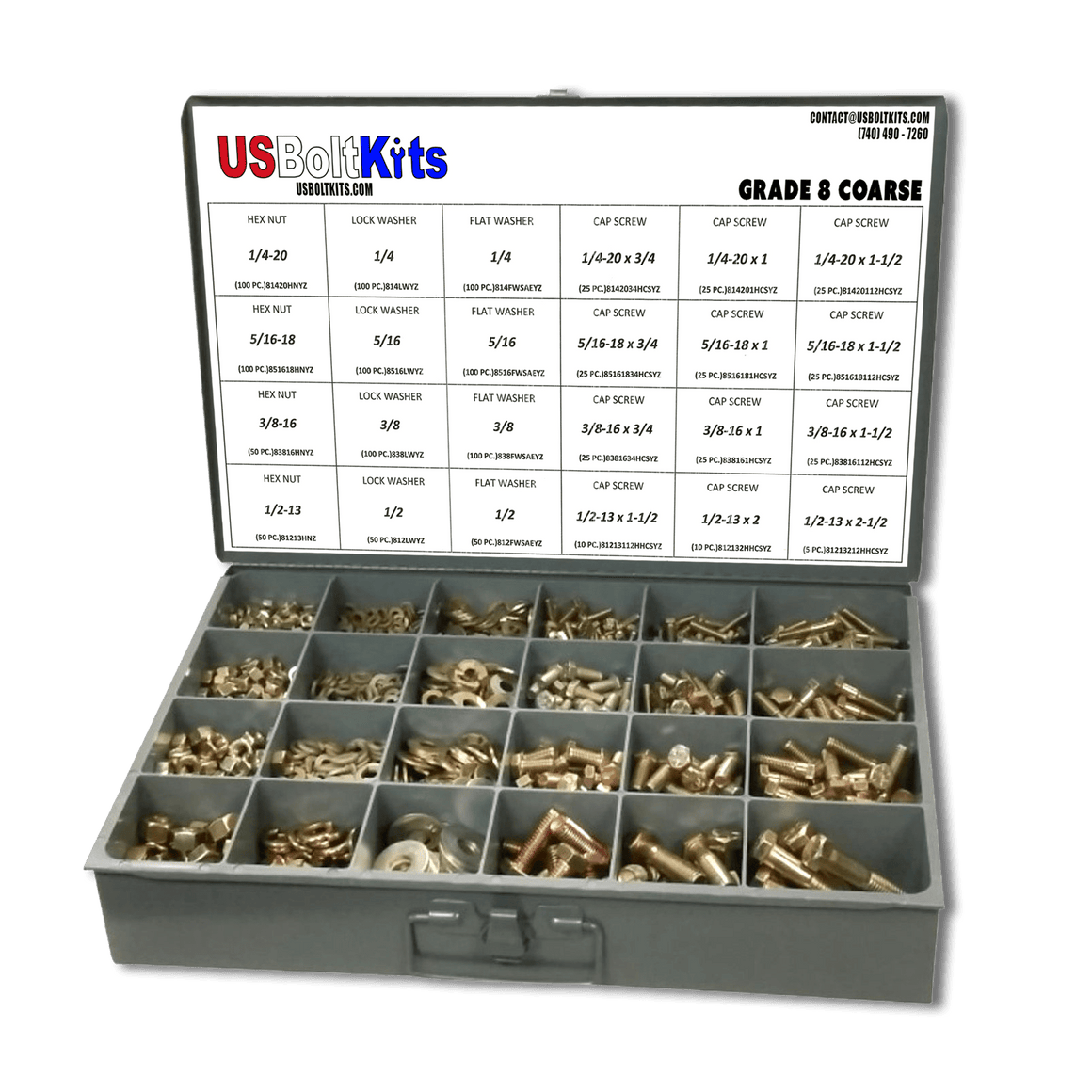 1500 Piece Machine Screw Small Drawer Assortment US Bolt Kits 1500 Piece Machine Screw Small Drawer Assortment US Bolt Kits